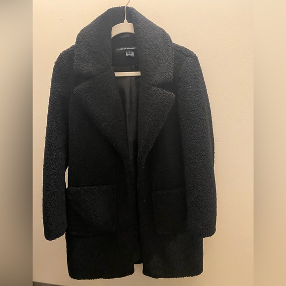 French Connection | Jackets & Coats | French Connection Teddy Faux ...
